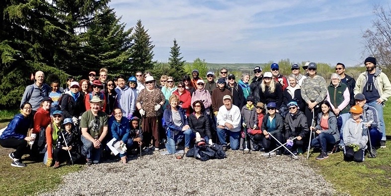 2021 Pathways and River Clean-up - Weaselhead Preservation Society